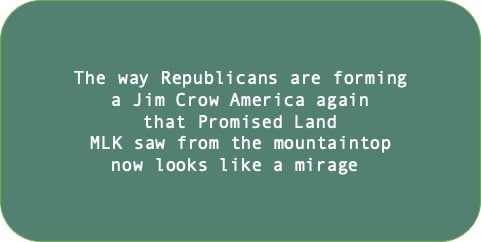 Observing MLK Day in Jim Crow 2.0 America - United States - The ...